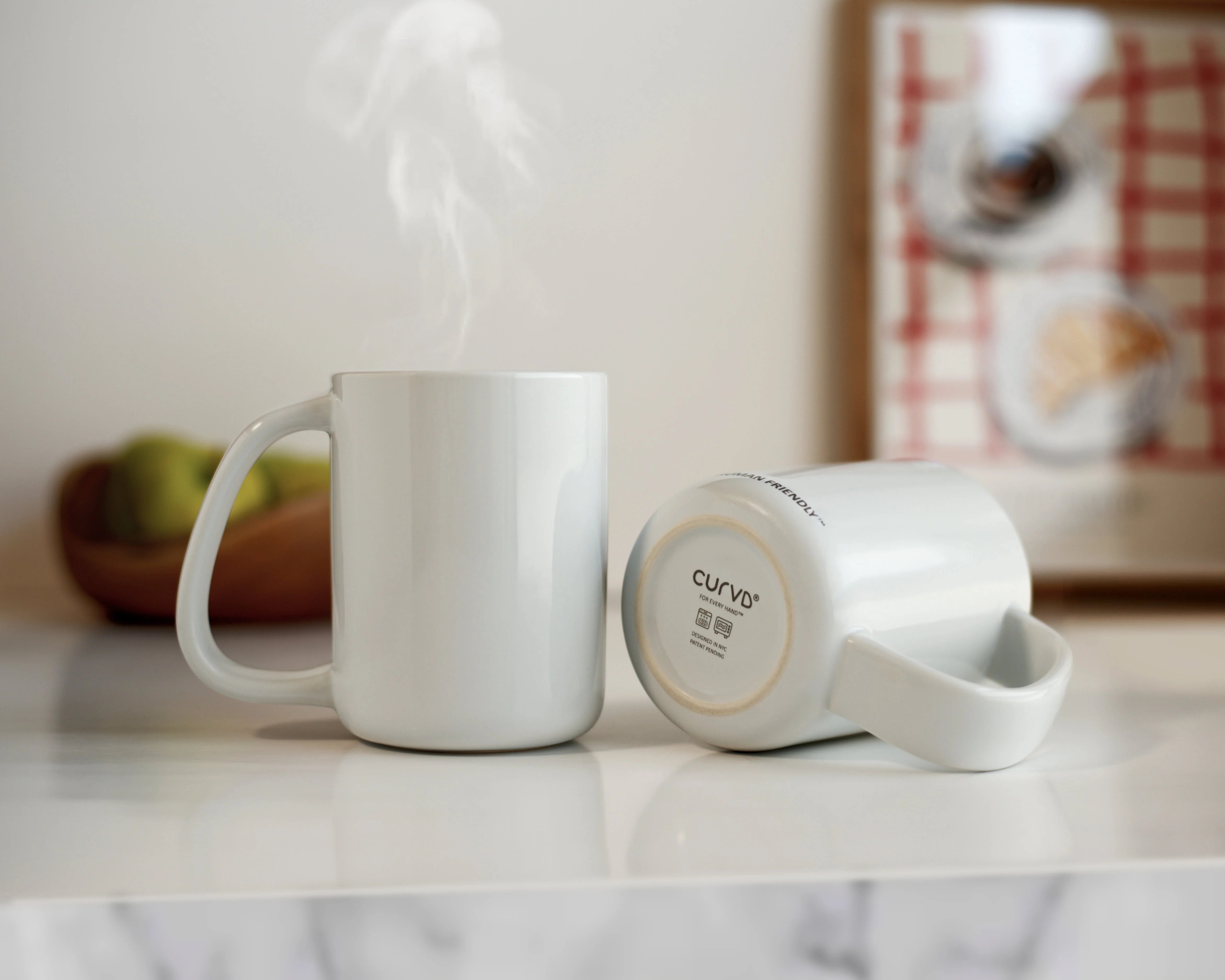 Are ceramic mugs microwavable CURVD